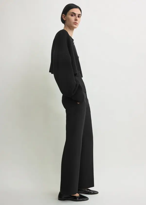 TOTEME Cropped Oversized Cardigan
