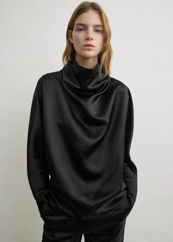 TOTEME Cowl Neck Blouse