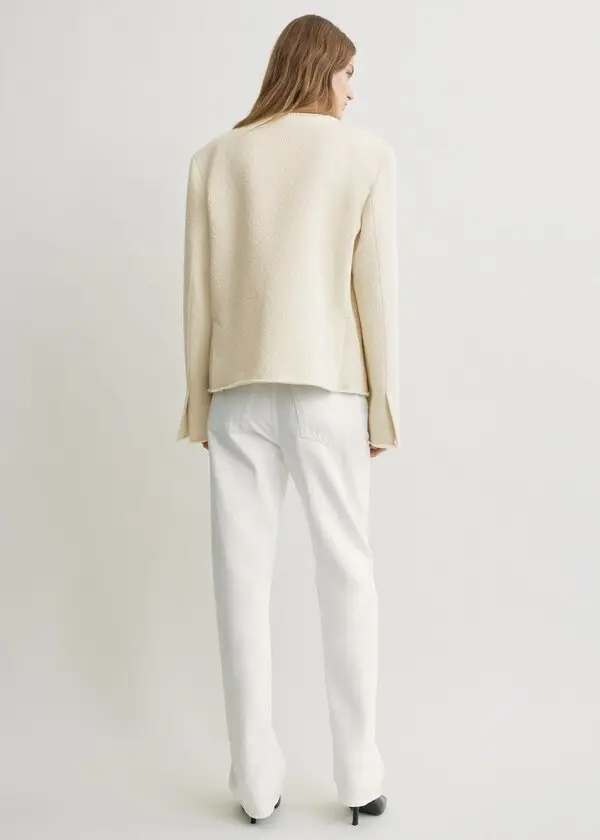 TOTEME Open-front Bouclé Blazer