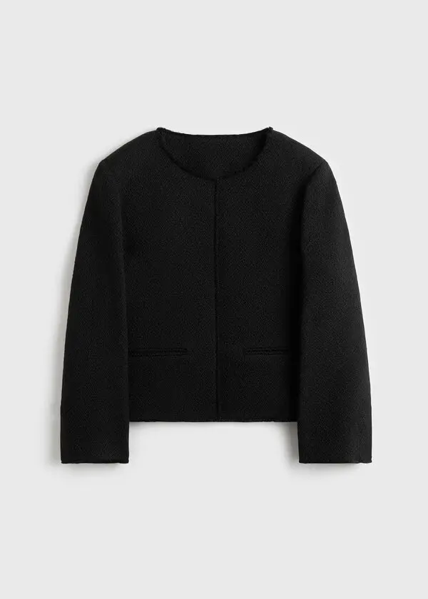 TOTEME Open-front Bouclé Blazer