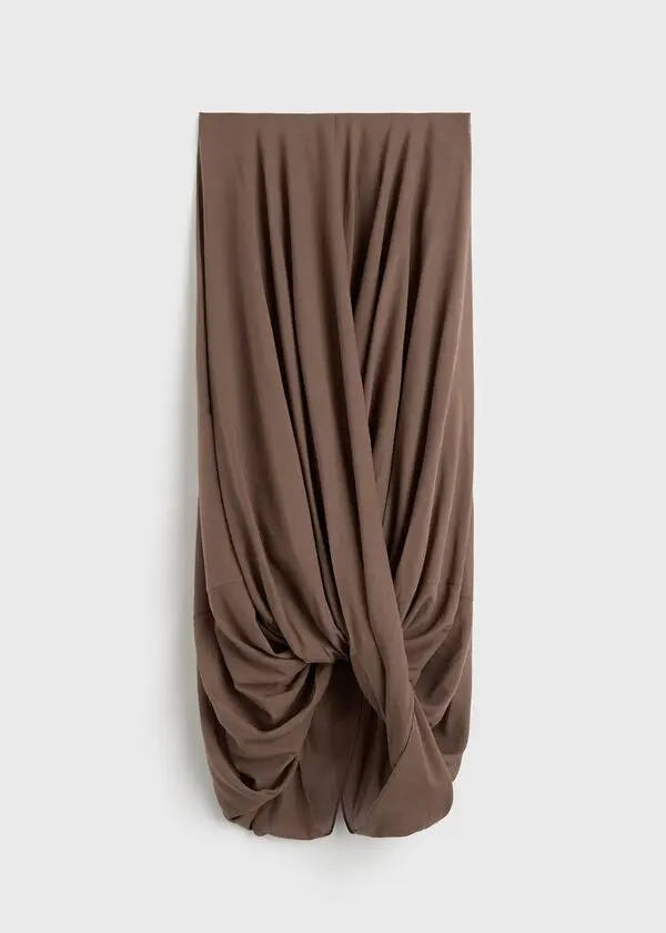 TOTEME Cocoon Skirt - Walnut