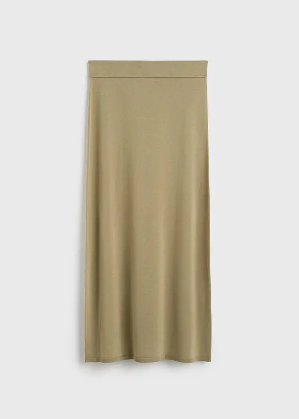 TOTEME Long Knit Skirt