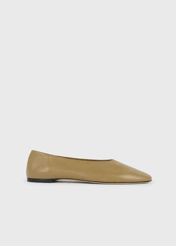 TOTEME Slip Nappa Ballerinas