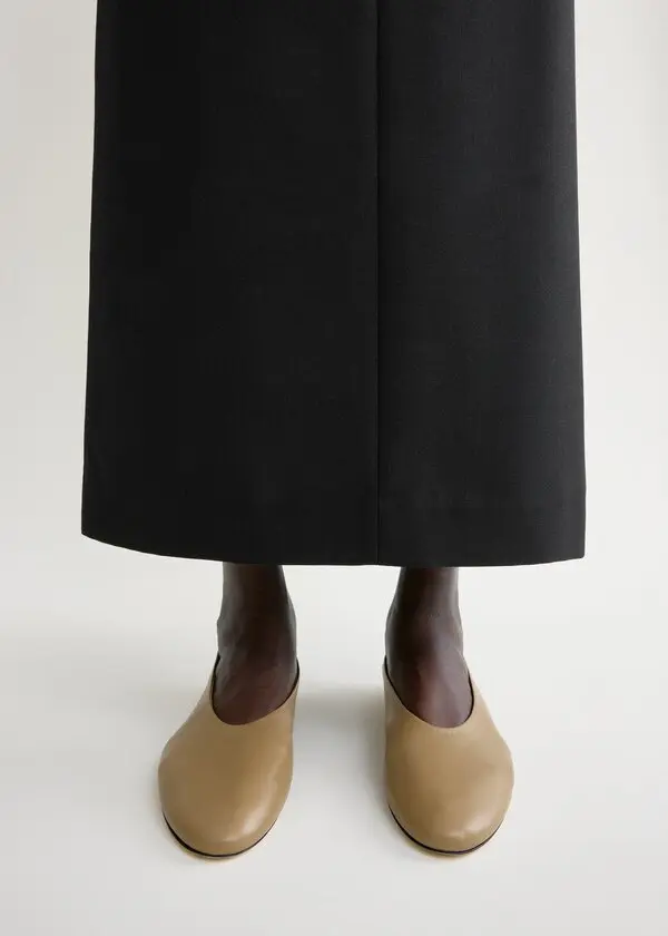 TOTEME Slip Nappa Ballerinas