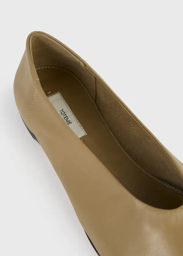 TOTEME Slip Nappa Ballerinas