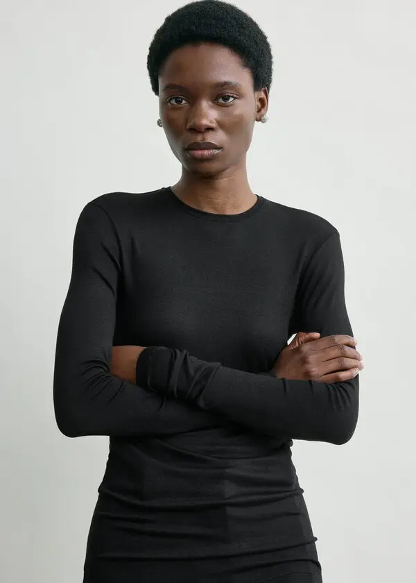 TOTEME Long-sleeve Jersey Top