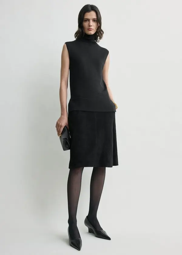 TOTEME Suede Skirt