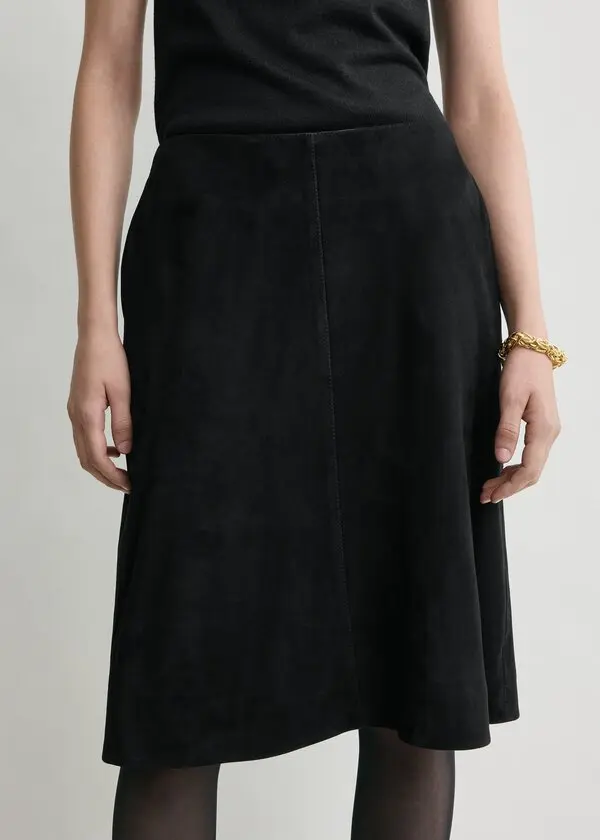 TOTEME Suede Skirt