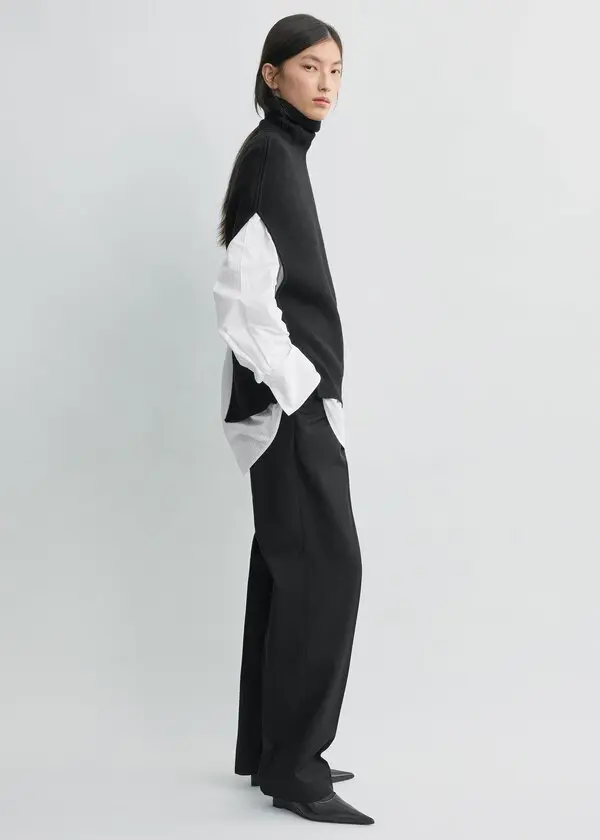 TOTEME Double-knit Cape Knit