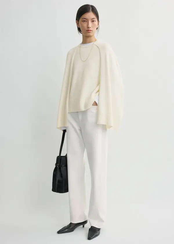 TOTEME Crew Cape Knit
