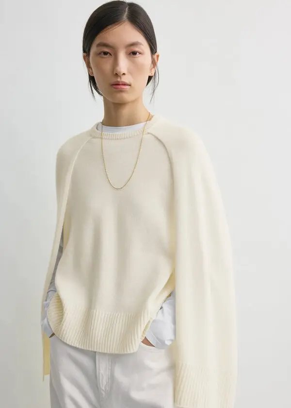 TOTEME Crew Cape Knit
