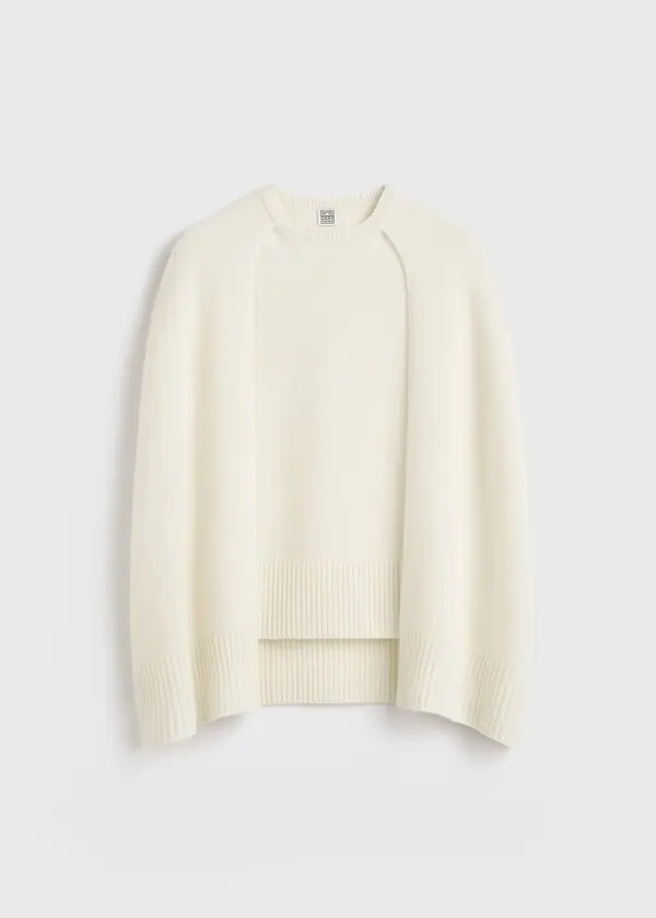 TOTEME Crew Cape Knit