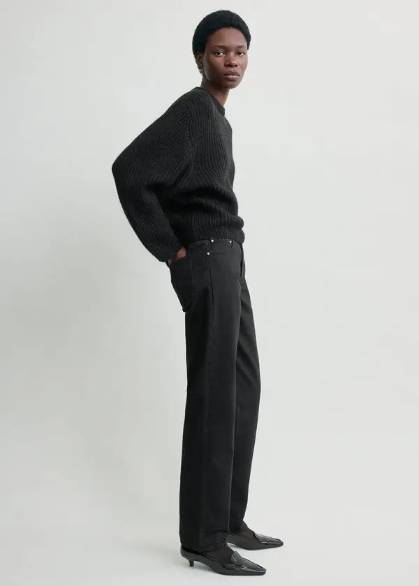TOTEME Mohair Blend Rib Knit