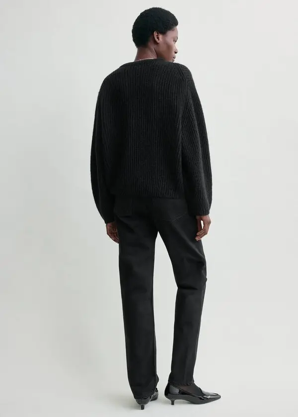 TOTEME Mohair Blend Rib Knit