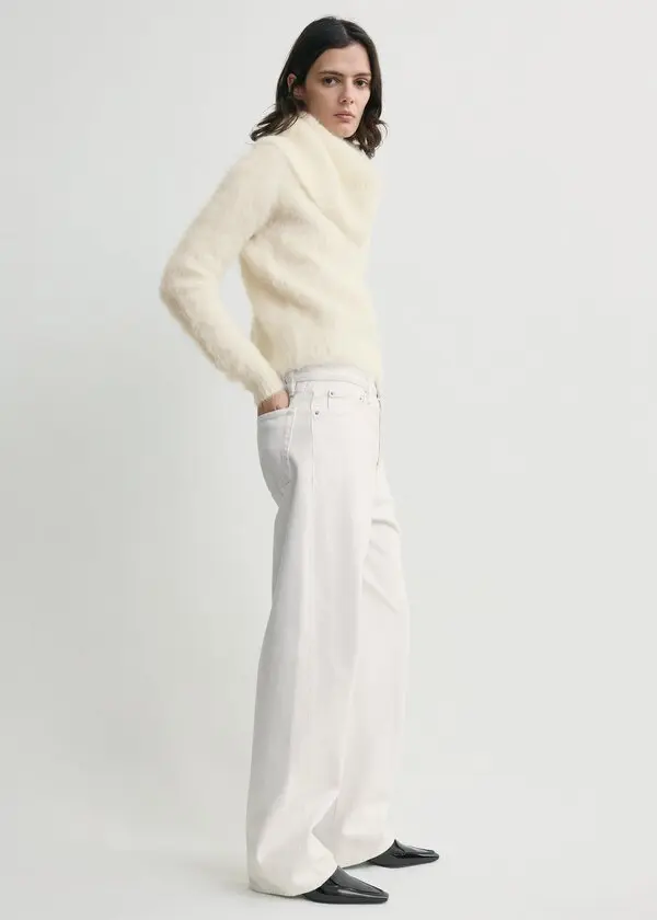 TOTEME Funnel Alpaca-blend Knit