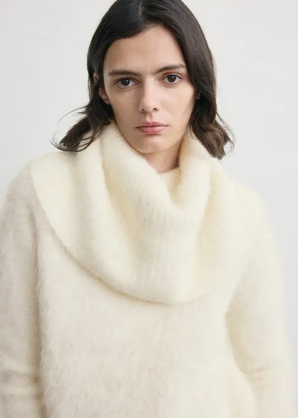 TOTEME Funnel Alpaca-blend Knit