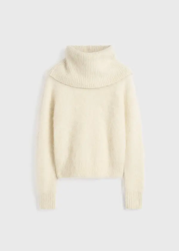 TOTEME Funnel Alpaca-blend Knit