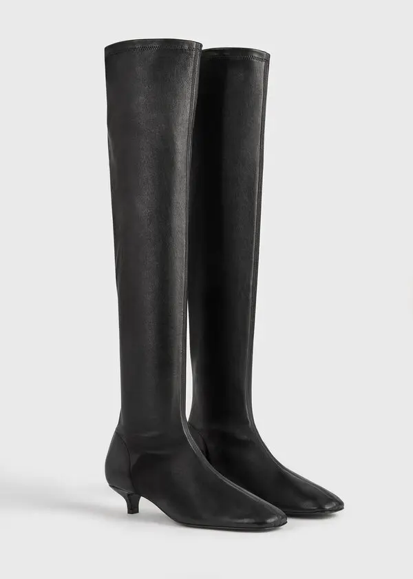 TOTEME Day Nappa Knee-high Boots
