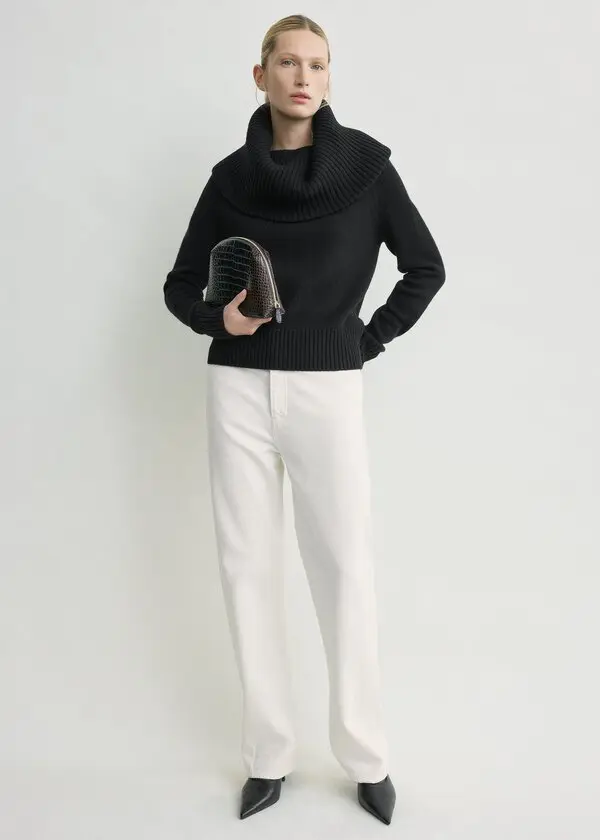 TOTEME Funnel Wool Knit
