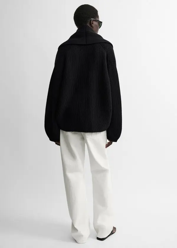 TOTEME Shawl-lapel Cardigan - Black