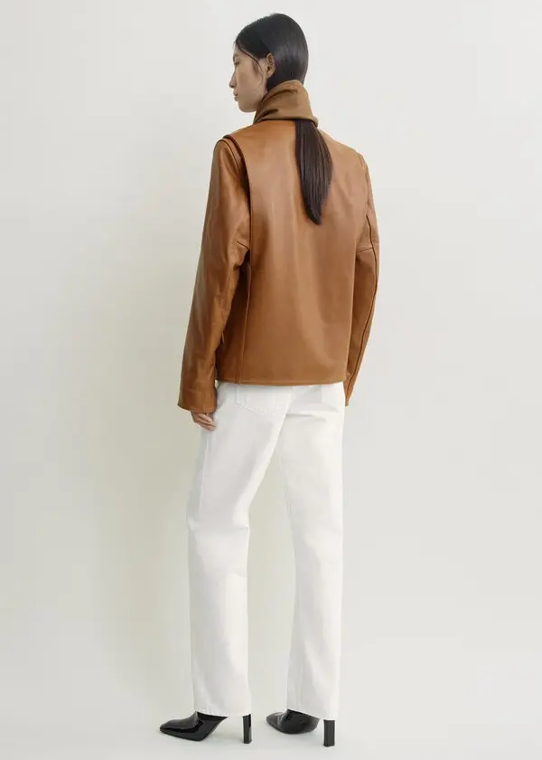 TOTEME Minimalist Biker Jacket