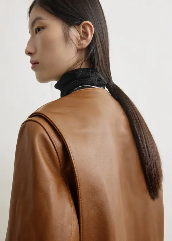 TOTEME Minimalist Biker Jacket