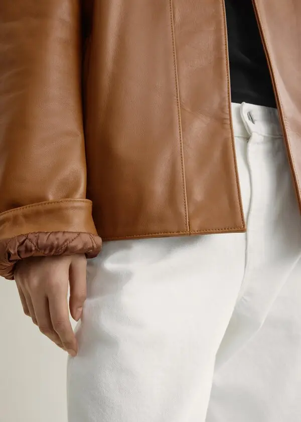 TOTEME Minimalist Biker Jacket