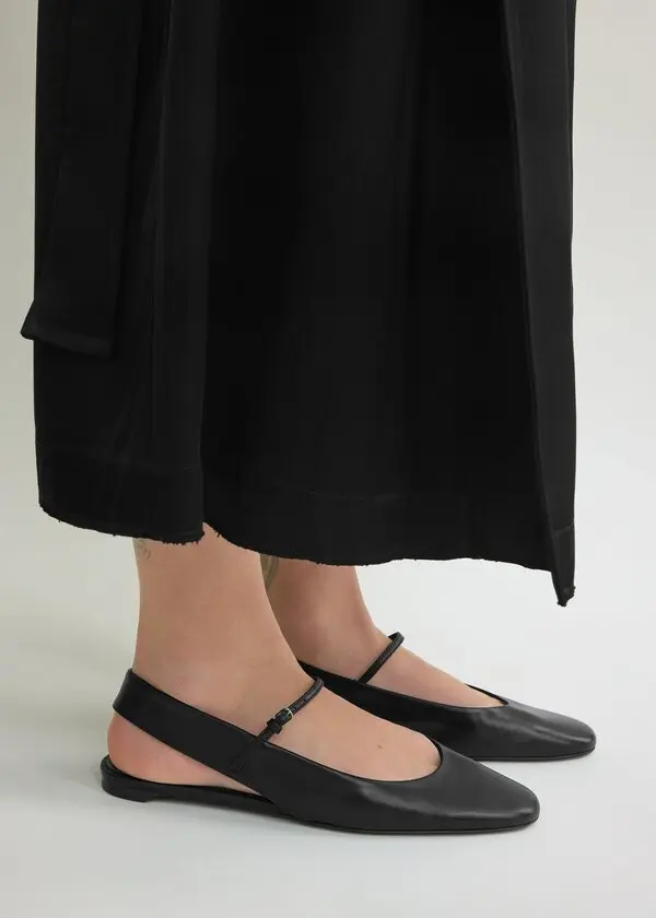 TOTEME Slingback Nappa Mary Janes
