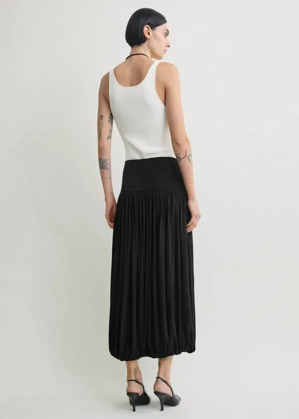 TOTEME Soft Gathered Skirt