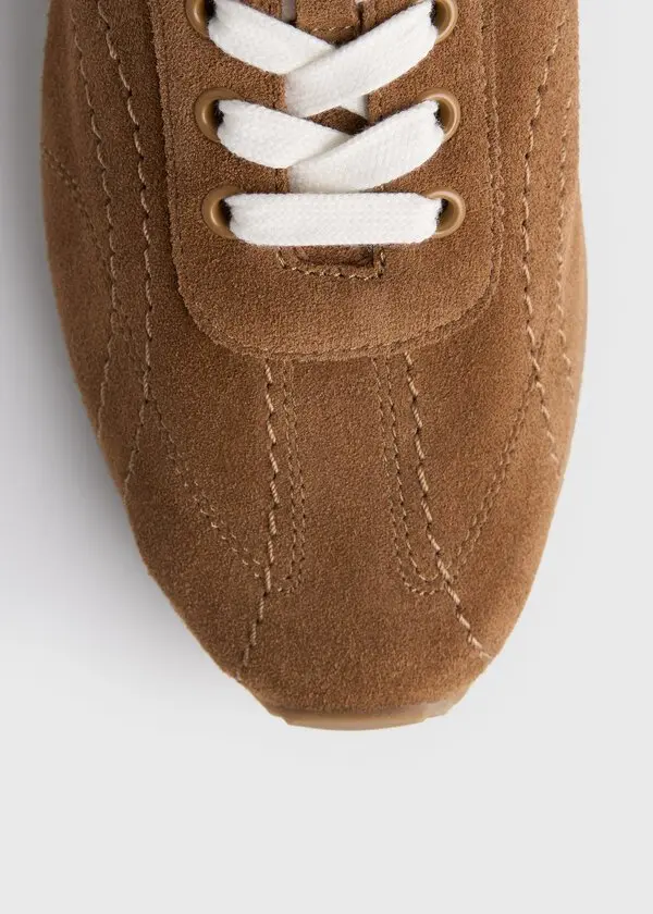 TOTEME Flex Suede Sneakers