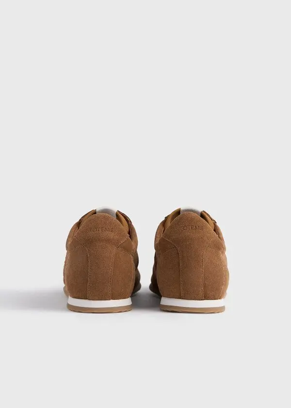 TOTEME Flex Suede Sneakers
