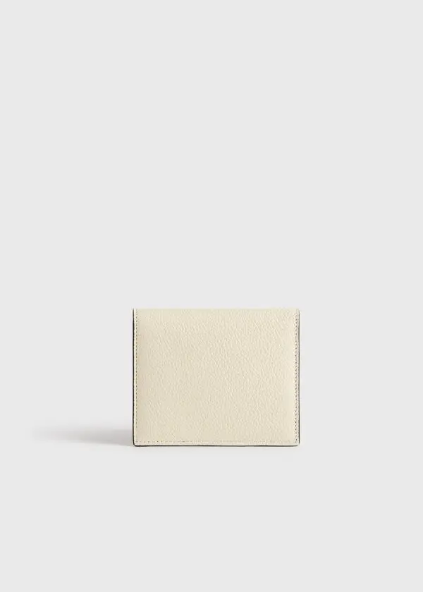 TOTEME T-lock Grained-leather Cardholder
