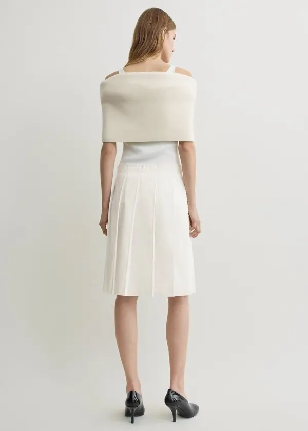 TOTEME Beaded Pleat Skirt