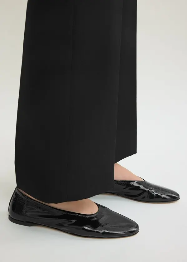 TOTEME Slip Naplack Ballerinas