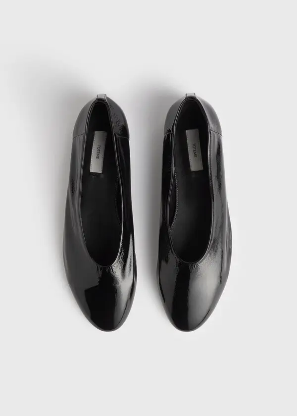 TOTEME Slip Naplack Ballerinas
