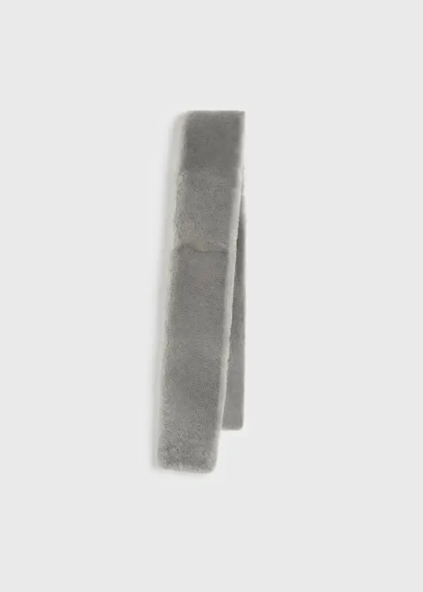 TOTEME Shearling Tuxedo Scarf