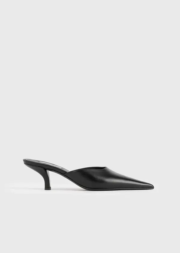 TOTEME Sharp Nappa Mules