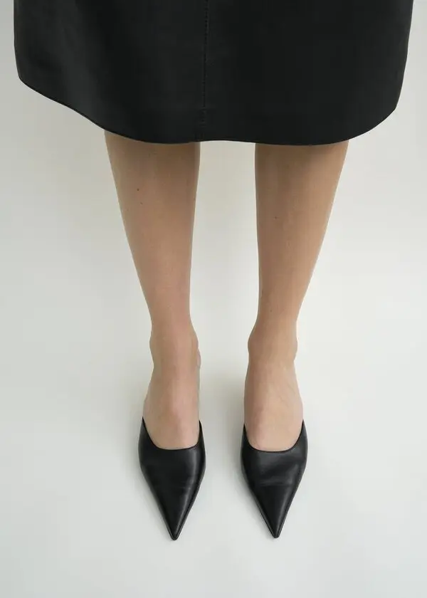 TOTEME Sharp Nappa Mules