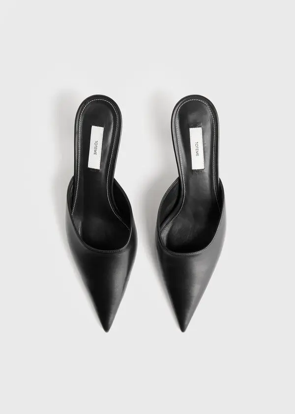 TOTEME Sharp Nappa Mules