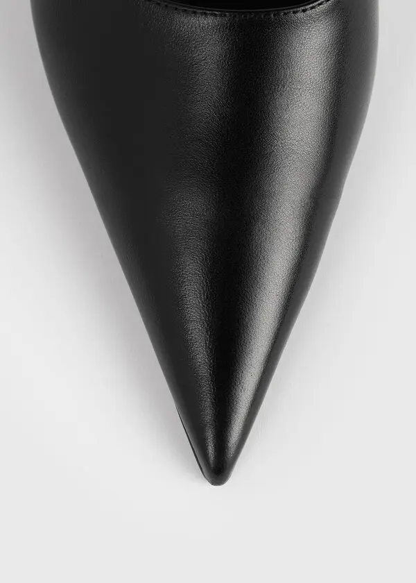 TOTEME Sharp Nappa Mules