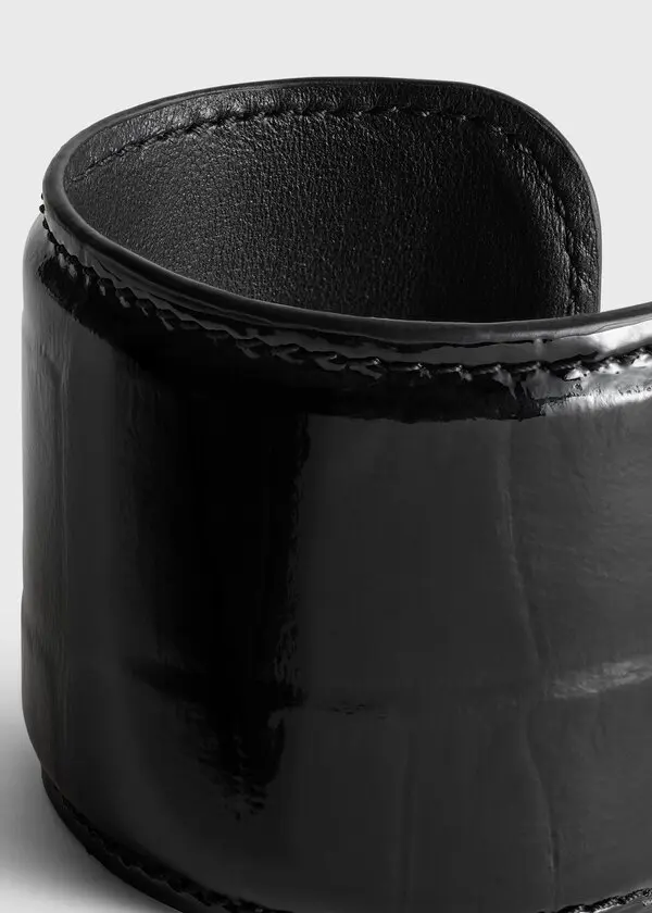 TOTEME Croco-embossed Cuff