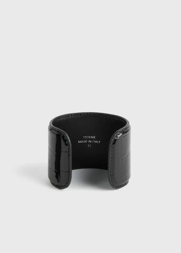 TOTEME Croco-embossed Cuff