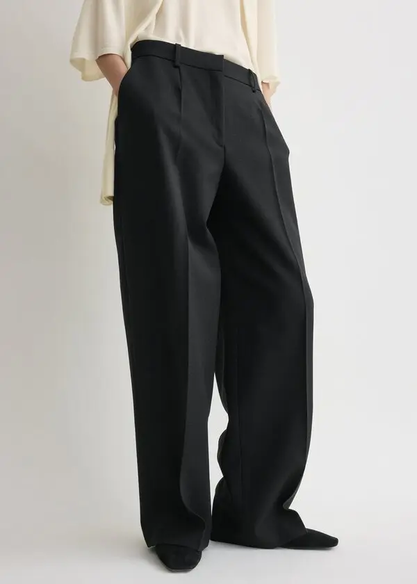 TOTEME Wide Tailored Trousers