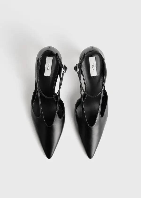 TOTEME Leather Stiletto Pumps