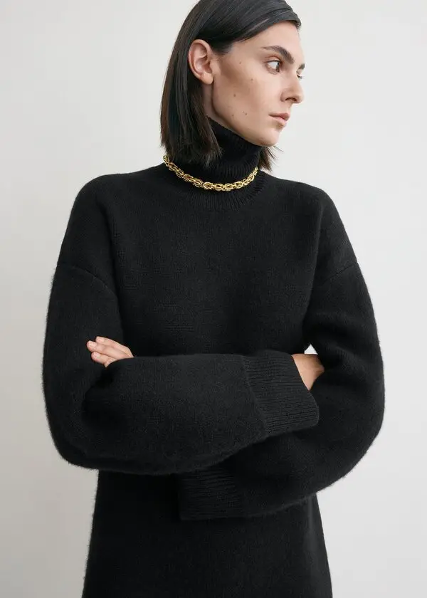 TOTEME Broad Turtleneck Dress