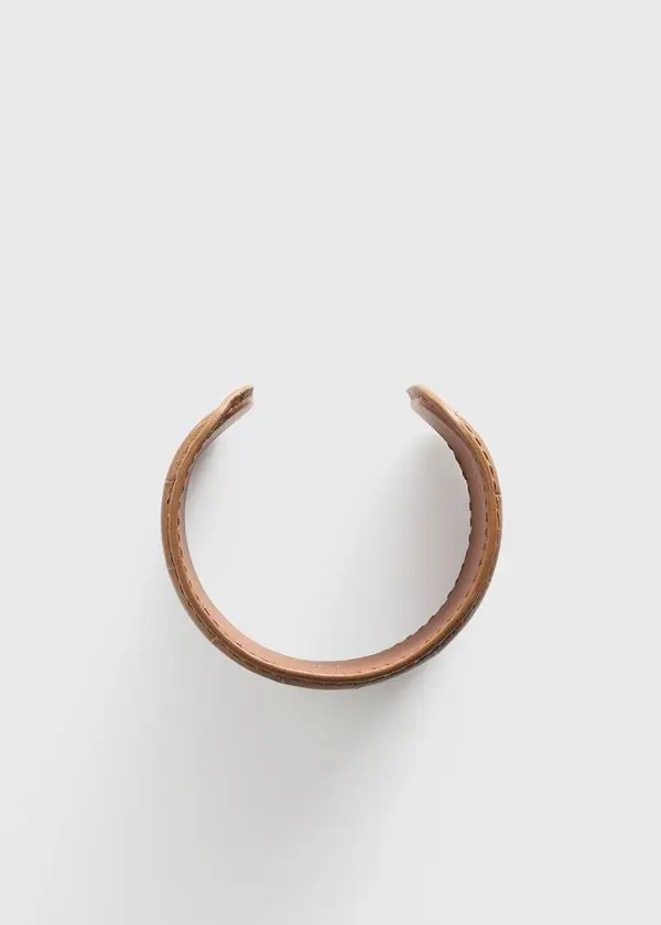 TOTEME Croco-embossed Cuff