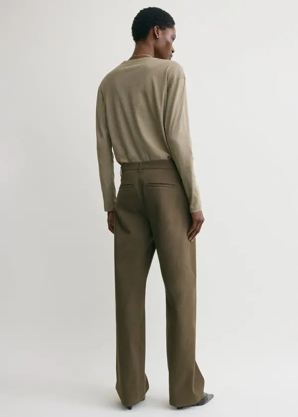 TOTEME Relaxed Twisted Trousers