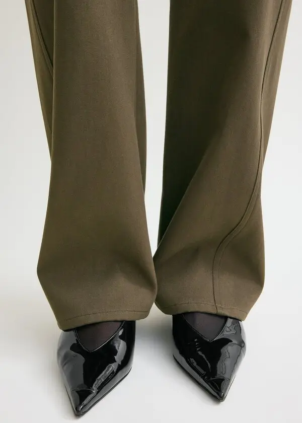 TOTEME Relaxed Twisted Trousers
