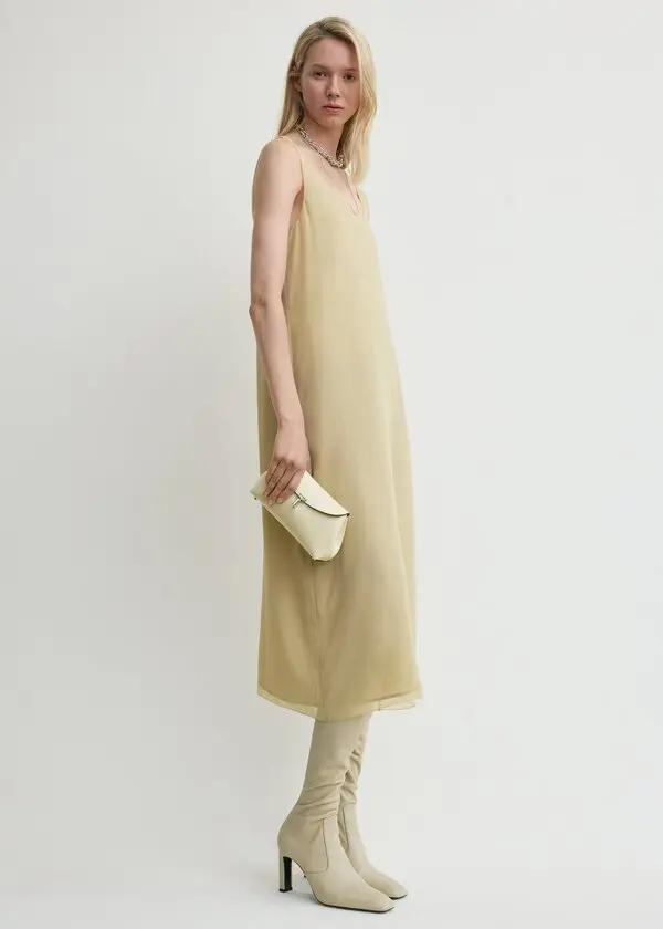 TOTEME Chiffon Slip Dress