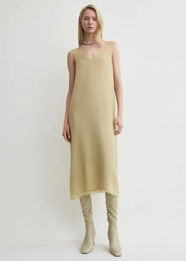TOTEME Chiffon Slip Dress